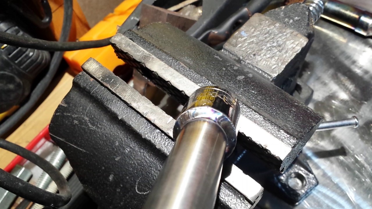 weld on stainless extension - YouTube