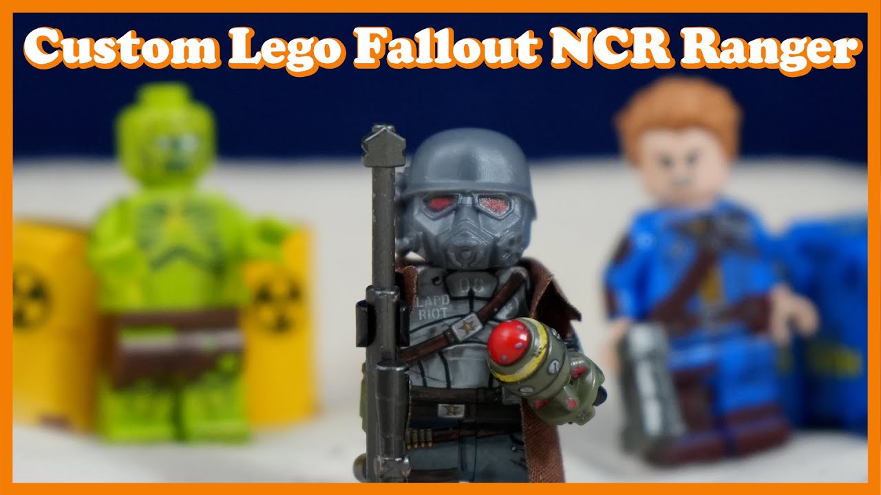 This Custom Lego Fallout NCR Ranger is Awesome! - YouTube