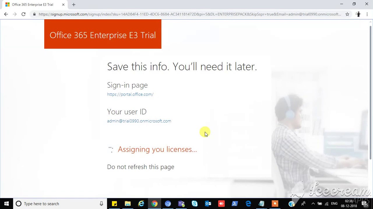 Office 365 Free Trial tenant without any issue | Get 100% free License ...