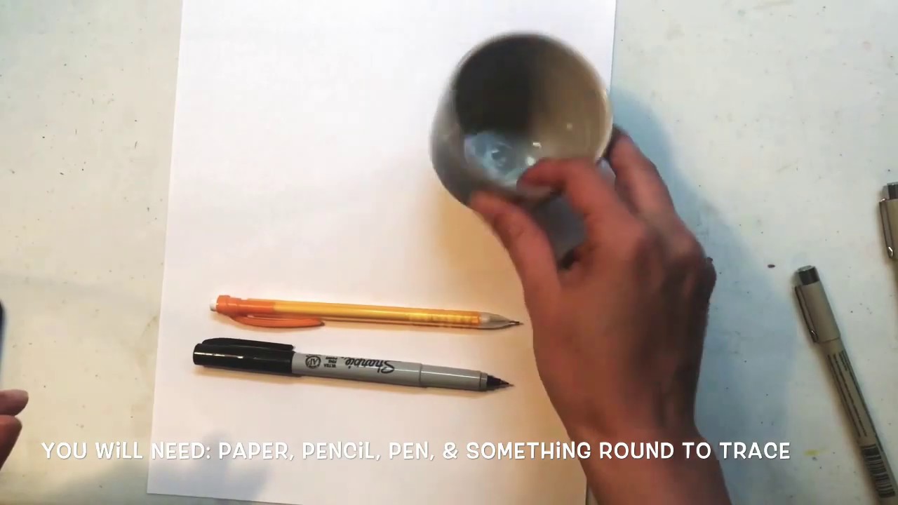 Pen and Ink Spheres - YouTube
