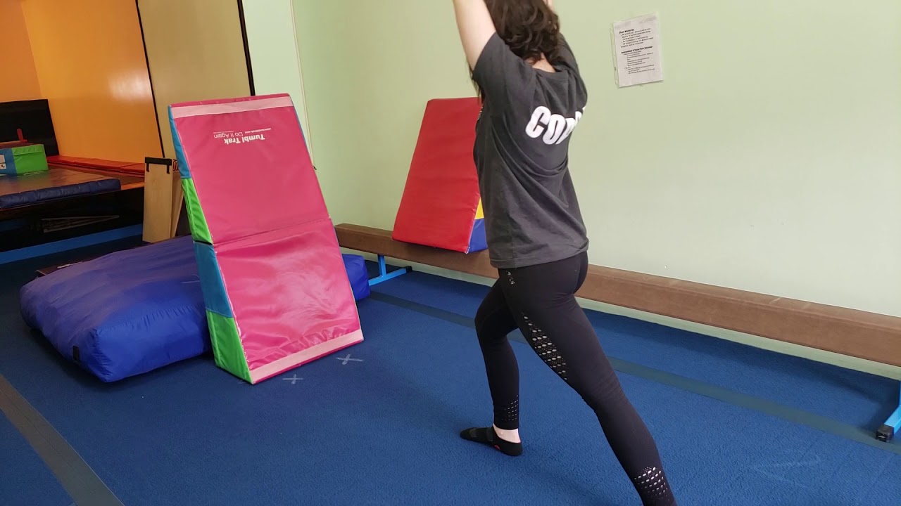 Grade School Fun Activity - Handstand fall flat - YouTube