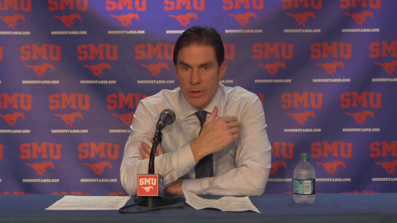 SMU vs. Connecticut: Head Coach Tim Jankovich Postgame - YouTube