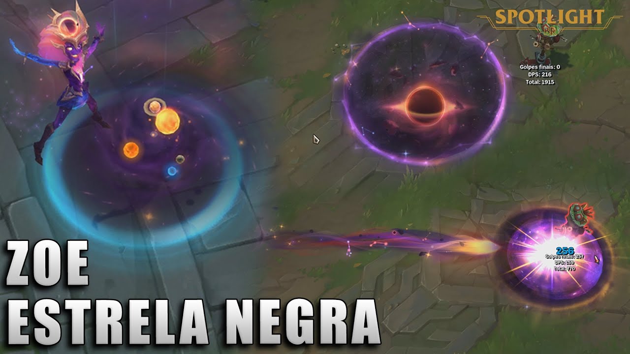 Zoe Estrela Negra - Skin Spotlight PREVIA - YouTube