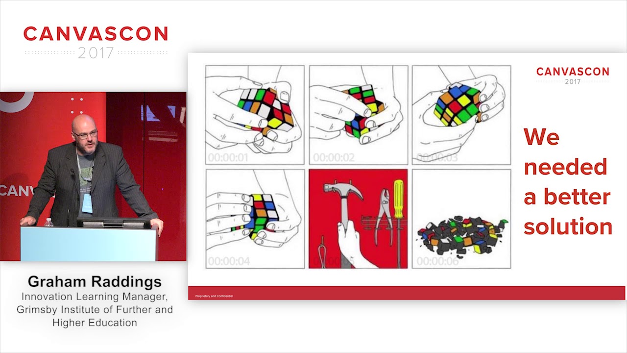 2017 CanvasCon Europe - Graham Raddings, Grimsby Institute - YouTube