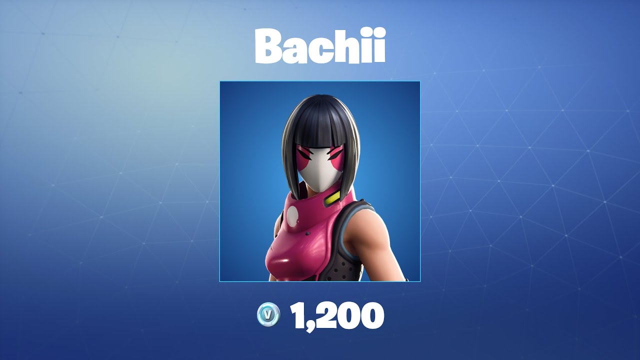 Bachii | Fortnite Outfit/Skin - YouTube