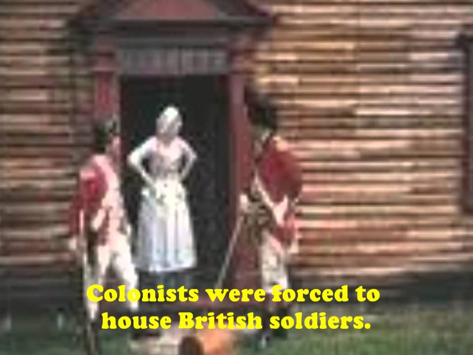 Imposing Unfair Taxes in the American Revolution.wmv - YouTube
