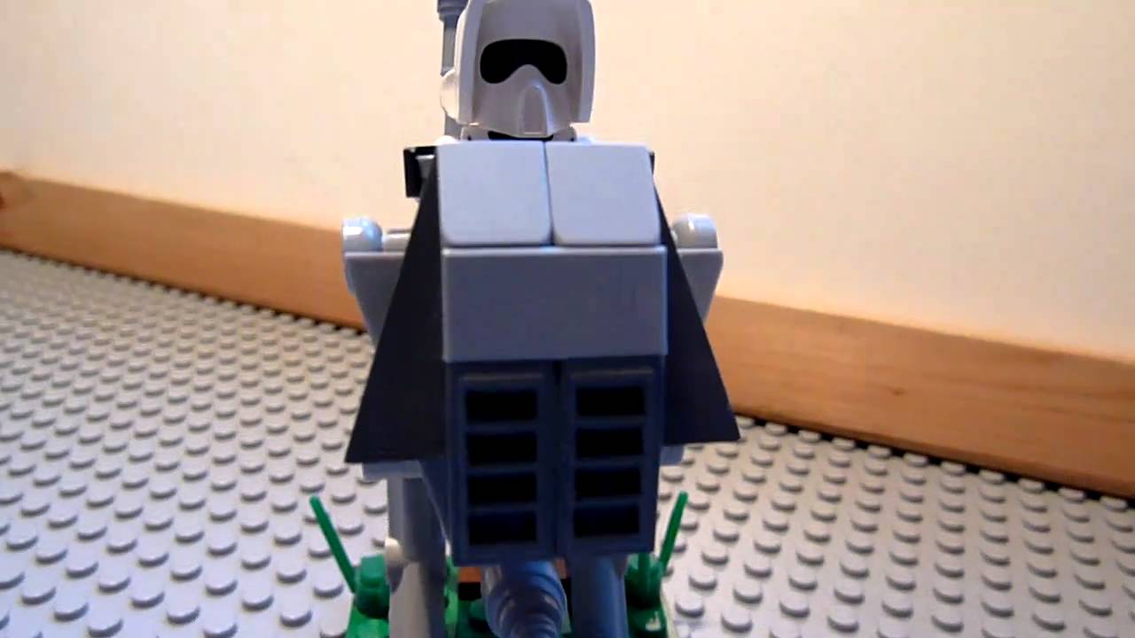Lego Star Wars Custom AT-RT Walker - YouTube