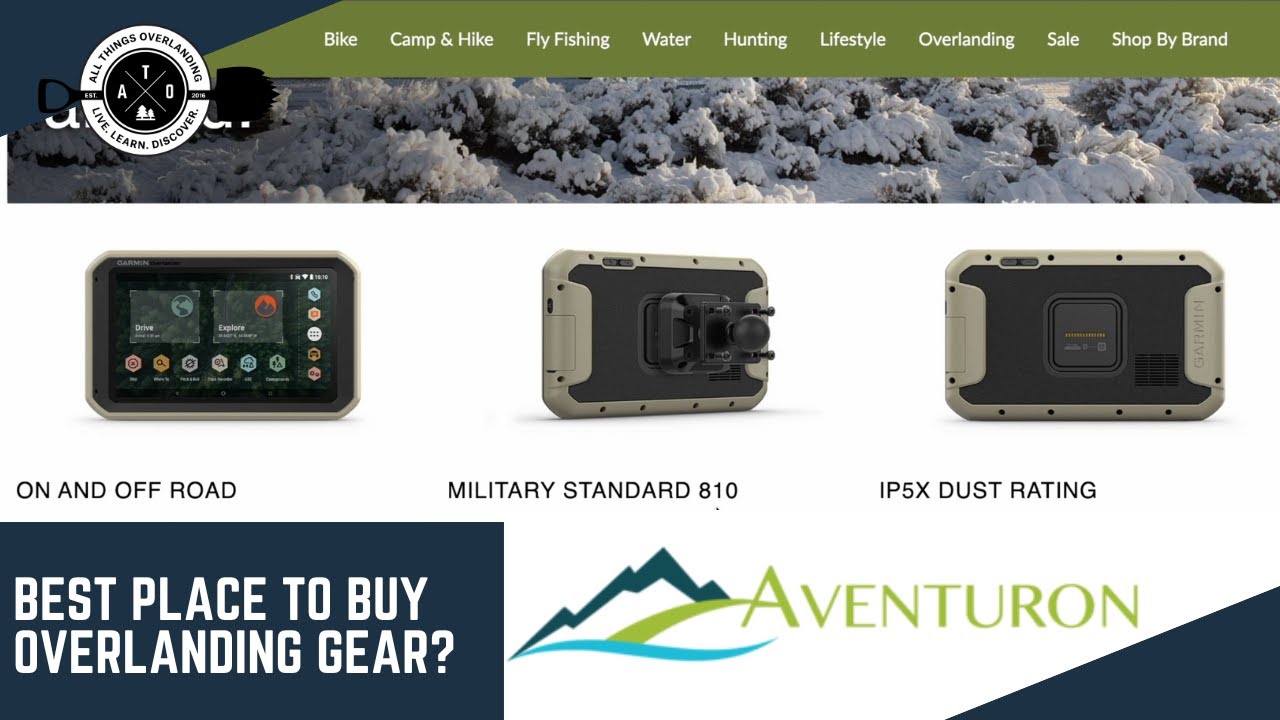 Aventuron: A Great Place to Buy Overlanding Gear Online! - YouTube