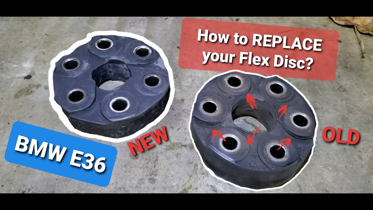 Superior Drift Garage - BMW E36 FLEX DISC REPLACEMENT DIY!!!!! - YouTube