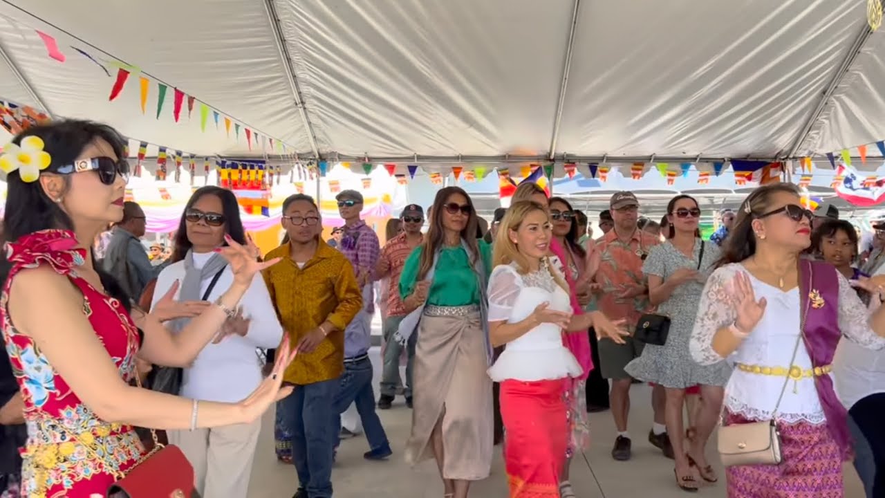 Khmer New Year at Wat Fontana California USA 4-28-24 EP4 ...