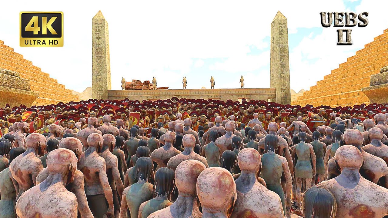 1,000,000 ZOMBIES VS A SMALL ROMAN ARMY. WHO WILL WIN? | Ultimate Epic ...