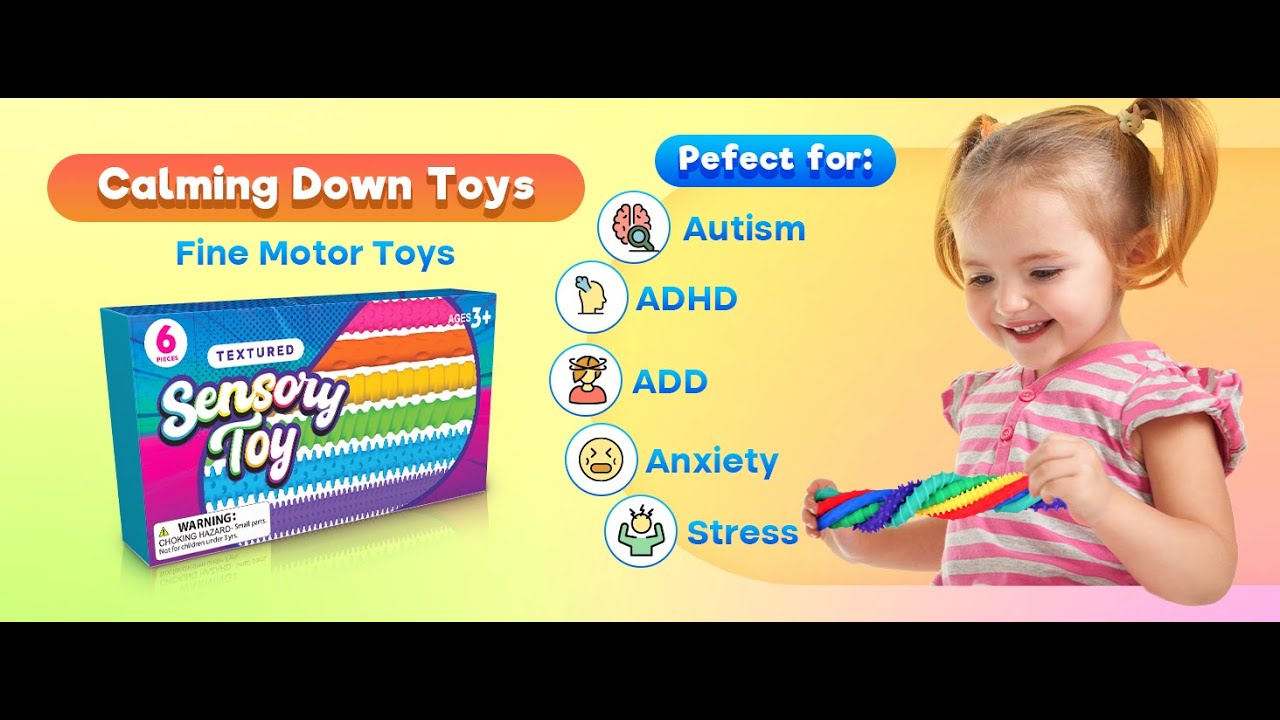 Sensory Stretchy Strings Toys - YouTube