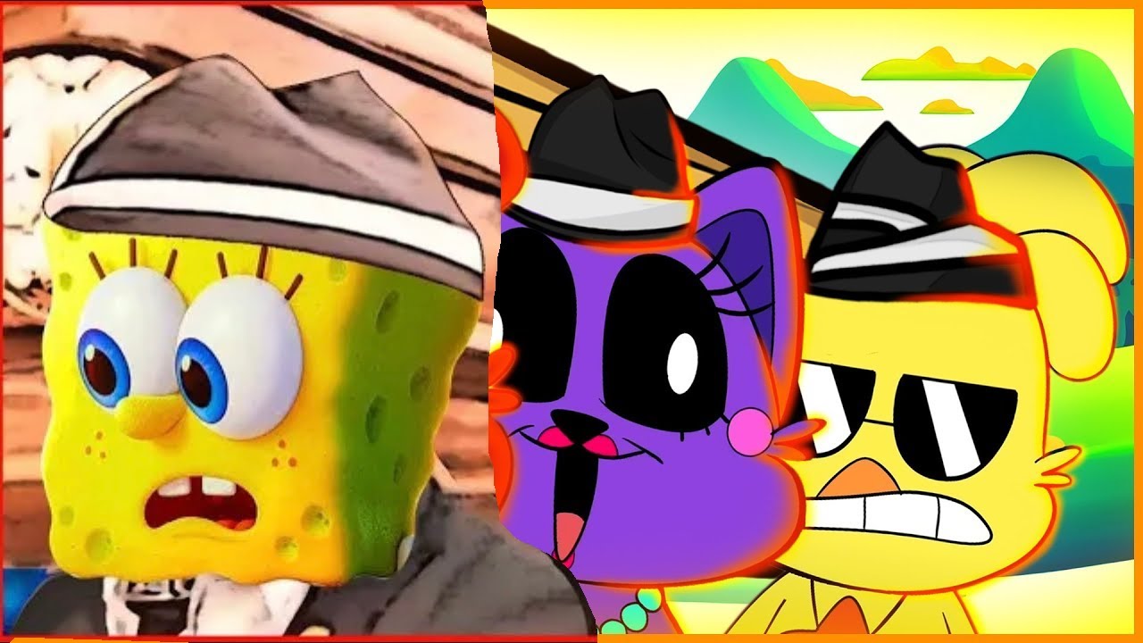 The Spongebob Movie and SMILING CRITTERS (INUbis) Coffin Dance Mashup ...