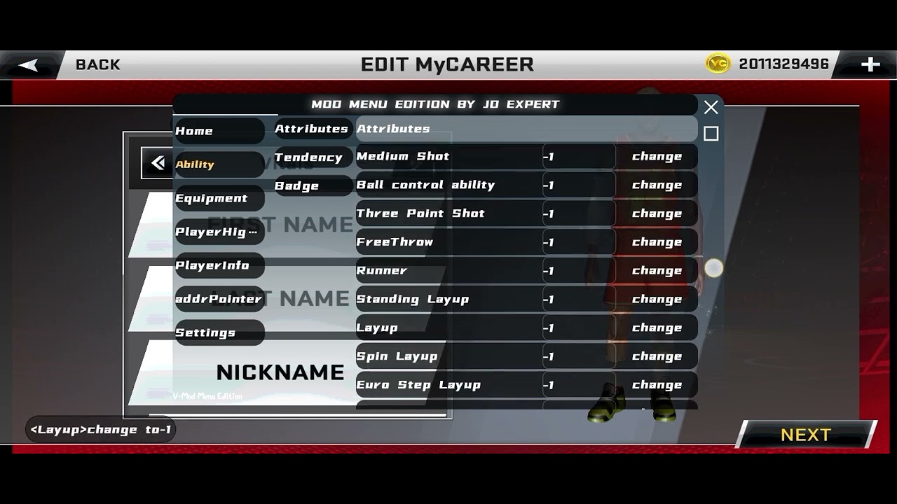 99 overall NBA 2k20 mobile JD MOD MENU - YouTube