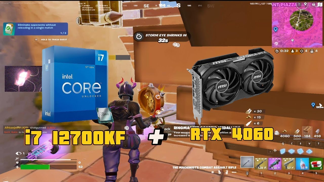 RTX 4060 + Intel i7 12700KF Performance Mode Gameplay 😍🥇 pt 1 - YouTube