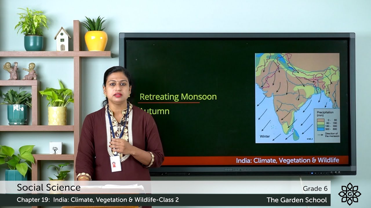Grade 6 Social Science Chapter 19 Class 2 Retreating Monsoon and Winter ...