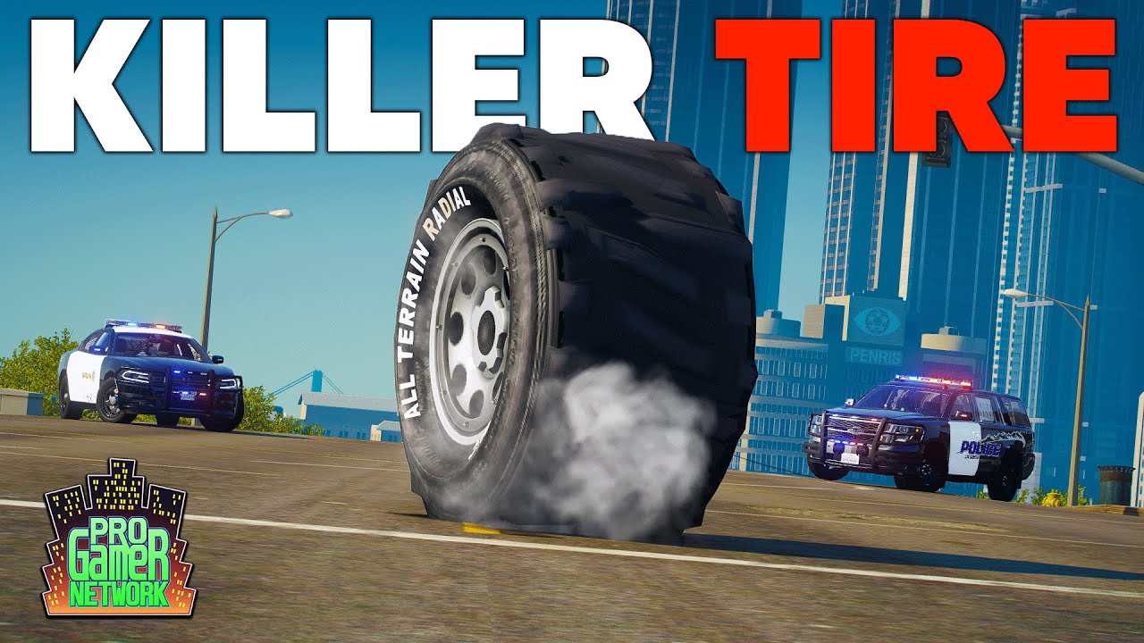 KILLER TIRE ATTACKS MY SERVER! | PGN # 244 | GTA 5 Roleplay - YouTube