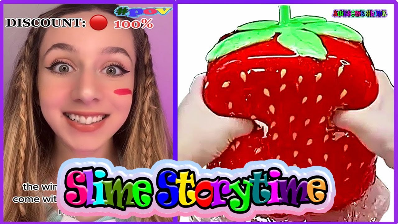 🌈 Satisfying ASMR Slime Storytime POV Tiktok Compilation | Awesome ...