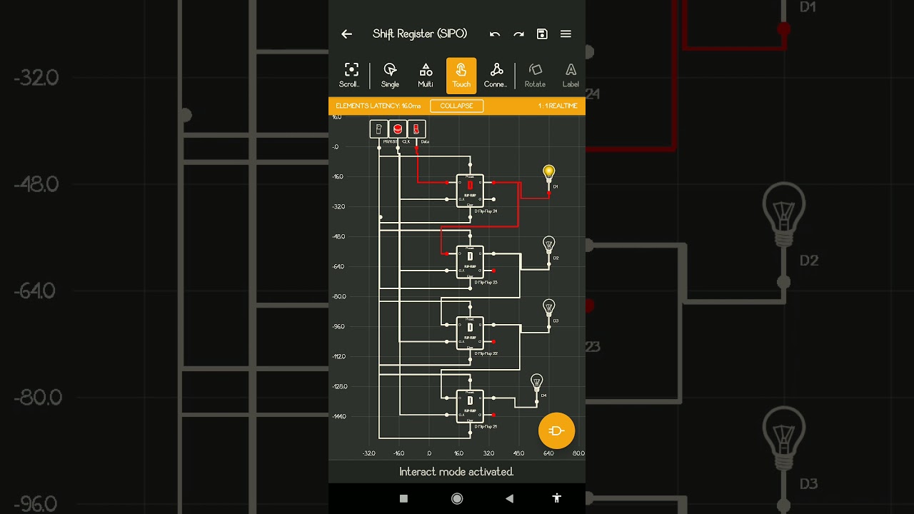 Digital Electronics lab_Shift Register_SIPO(Serial in Parallel out ...