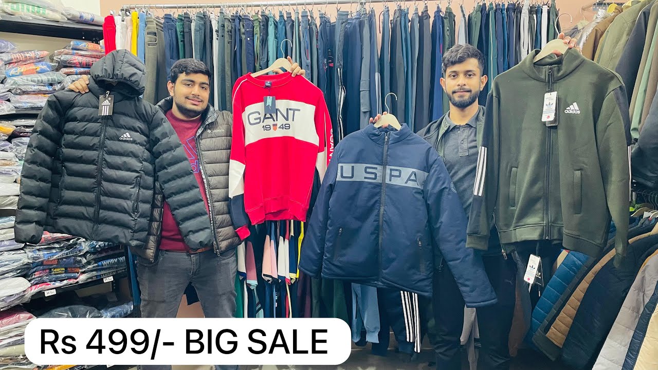 Branded Winter Clothes Rs 499/- BIG SALE | Cheapest Export Surplus ...