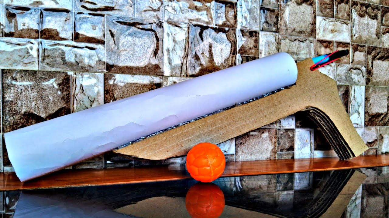 How to make a shooter gun with paper which works like real run | The ...
