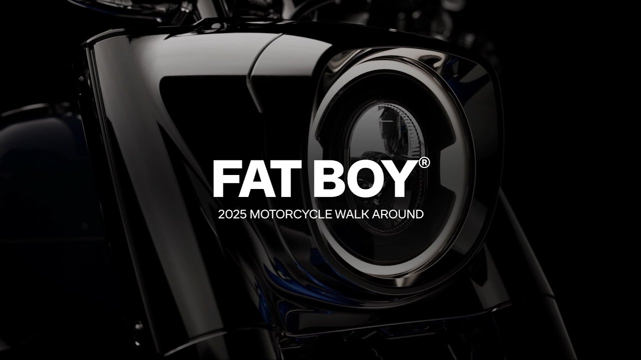 Harley-Davidson 2025 Fat Boy Walkaround - YouTube