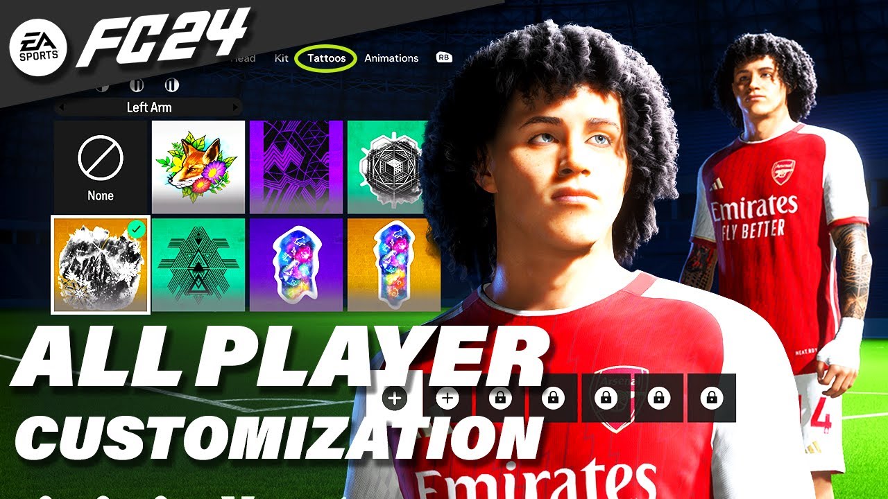 FC24 All Player Customizations - YouTube