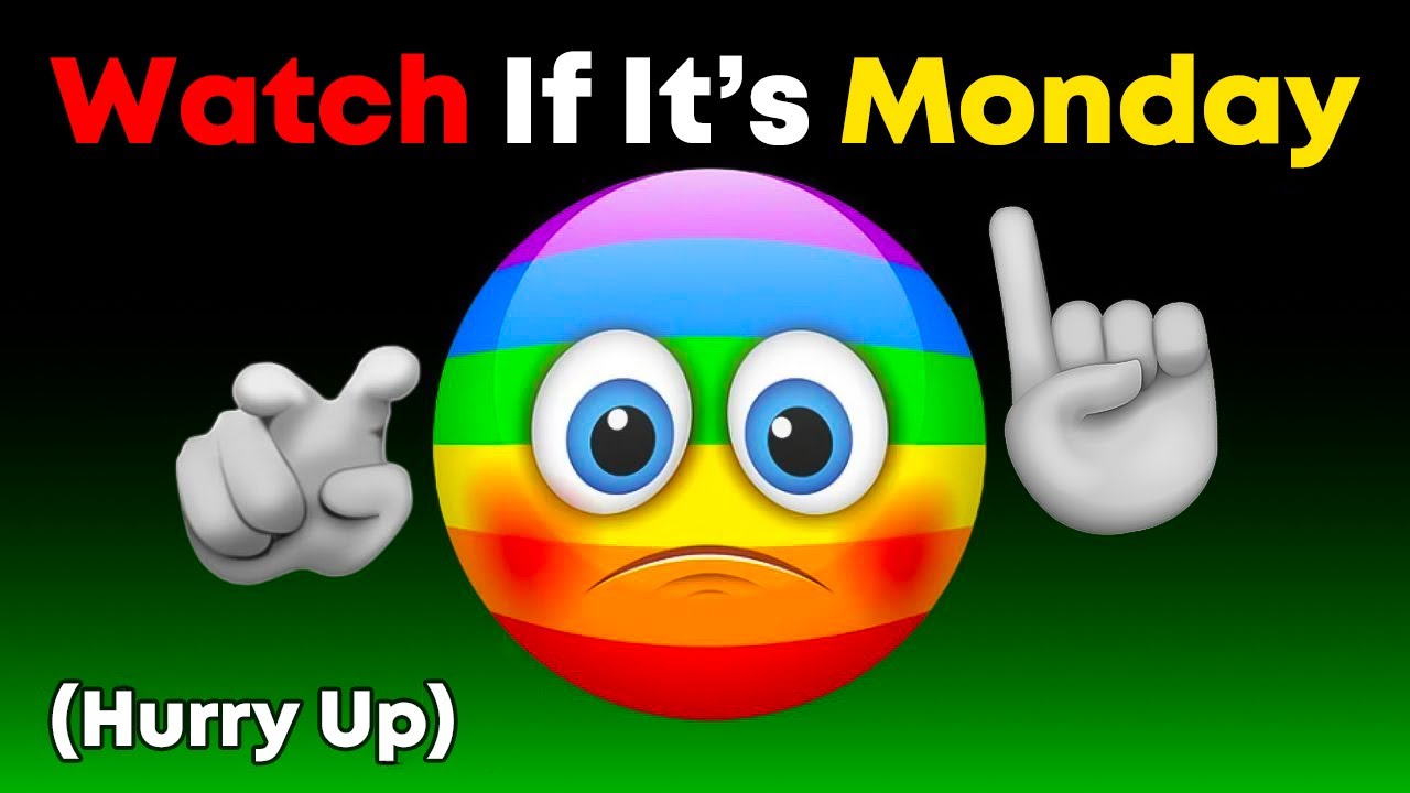 Watch This If It's Friday... (Hurry Up!) - YouTube