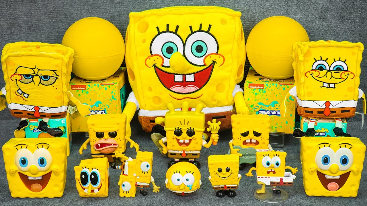 Ultimate SpongeBob ASMR Unboxing | Toy Playset Relaxation - YouTube