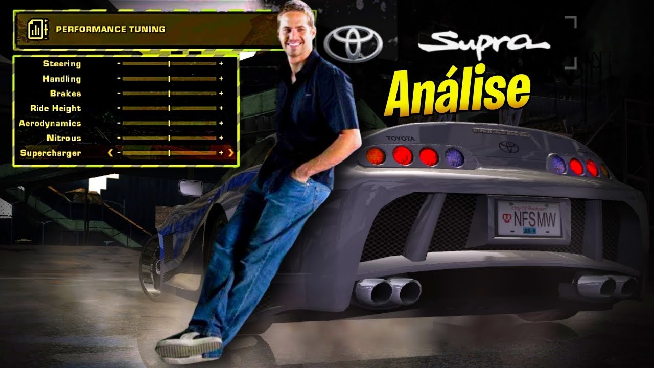 CONFIGURAÇÃO SUPRA DO BRIAN - Need For Speed Most Wanted - YouTube