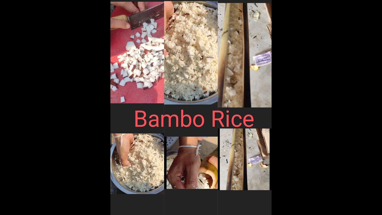 how to make bambo rice on home made - YouTube