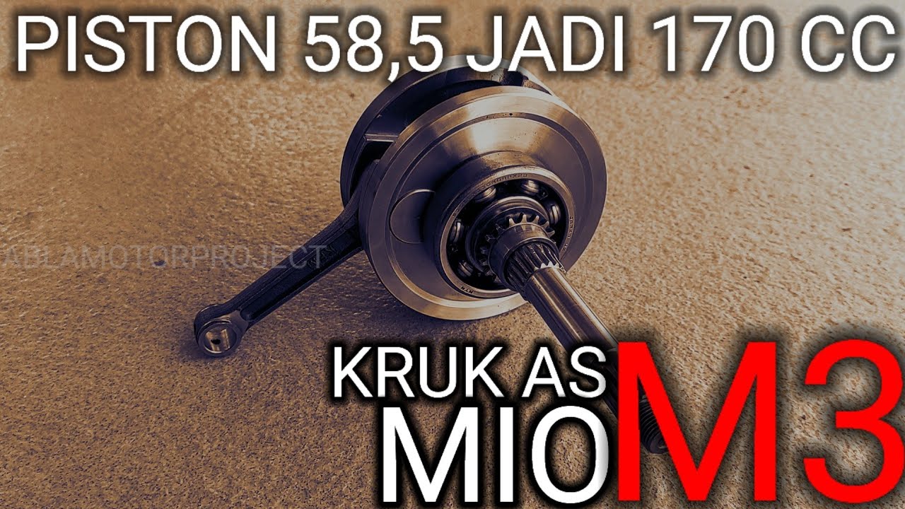 UNBOXING KRUK AS M3 STROKE UP 64 SELEMBARAN , PISTON 58,5 JADI 170 CC ...