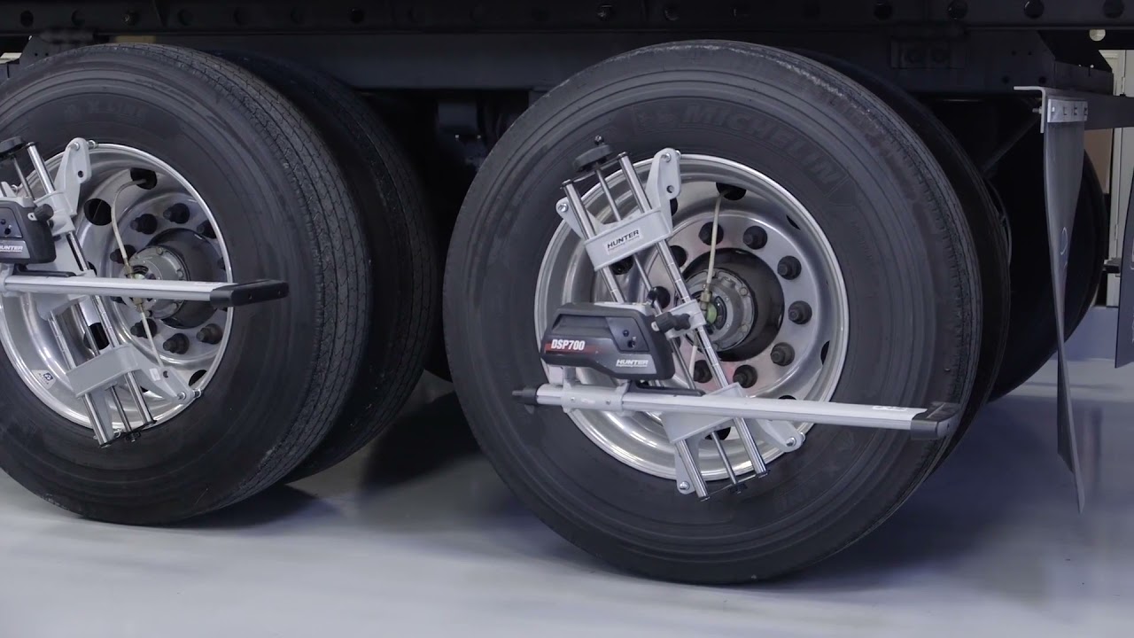 WinAlign heavy duty alignment system Hunter - YouTube