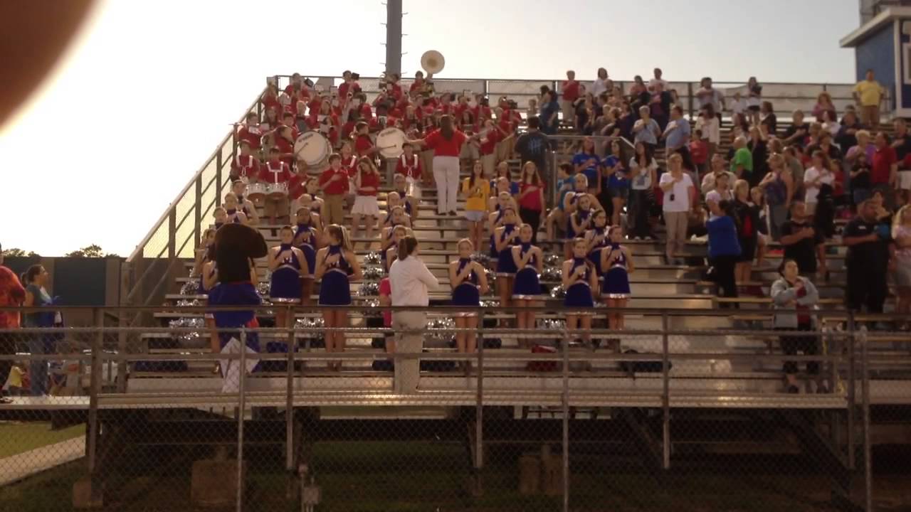 2012-13 Mandeville Junior High Band-National Anthem - YouTube
