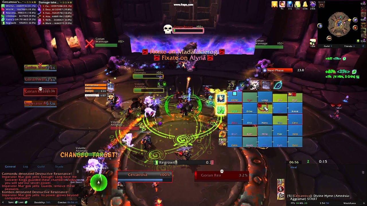 Resto Druid UI (new) - YouTube