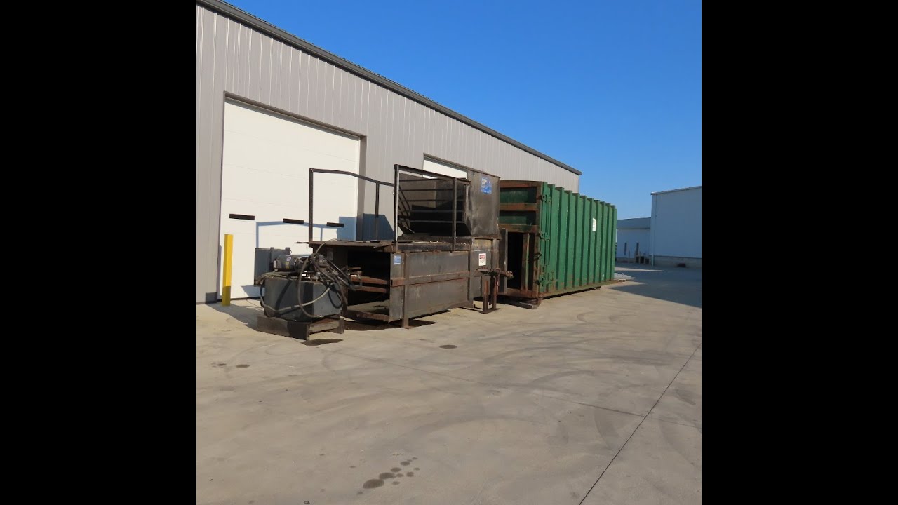 SKU 241863 SP Industries CP-2201 2 Cu/Yd Trash Compactor 480V 3Ph W/ 40 ...