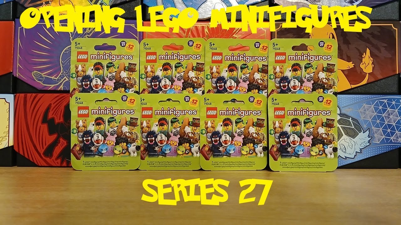 Opening Lego Minifigure Blind Boxes - Series 27 - YouTube