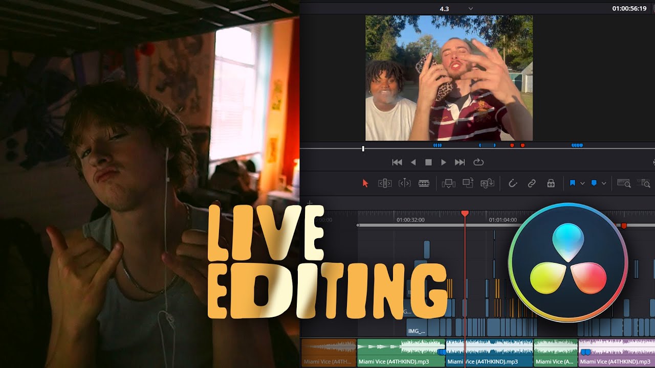 LIVE MUSIC VIDEO EDITING - YouTube