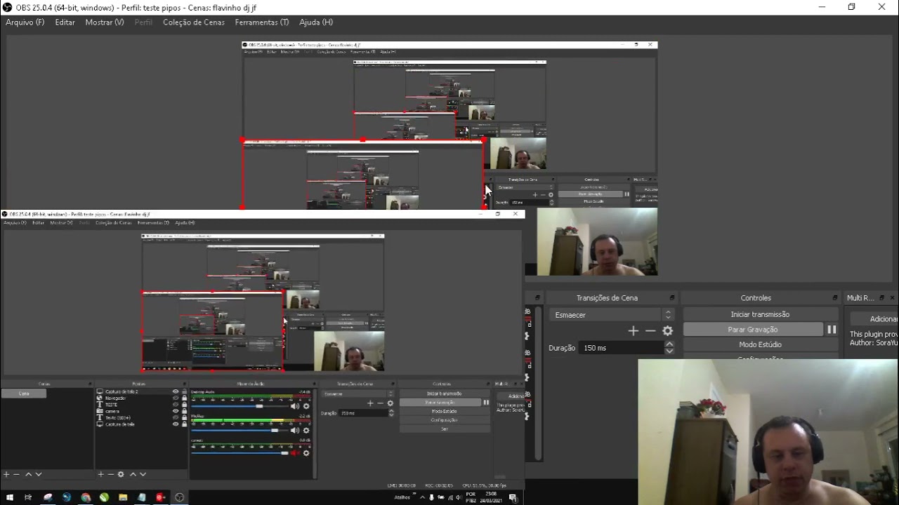 CAPTURA DE TELA NO OBS STUDIO COMO GRAVAR A TELA DO VIRTUAL DJ - YouTube