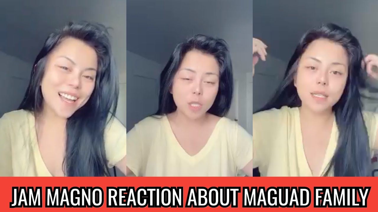 JAM MAGNO REACTION ABOUT MAGUAD FAMILY - YouTube