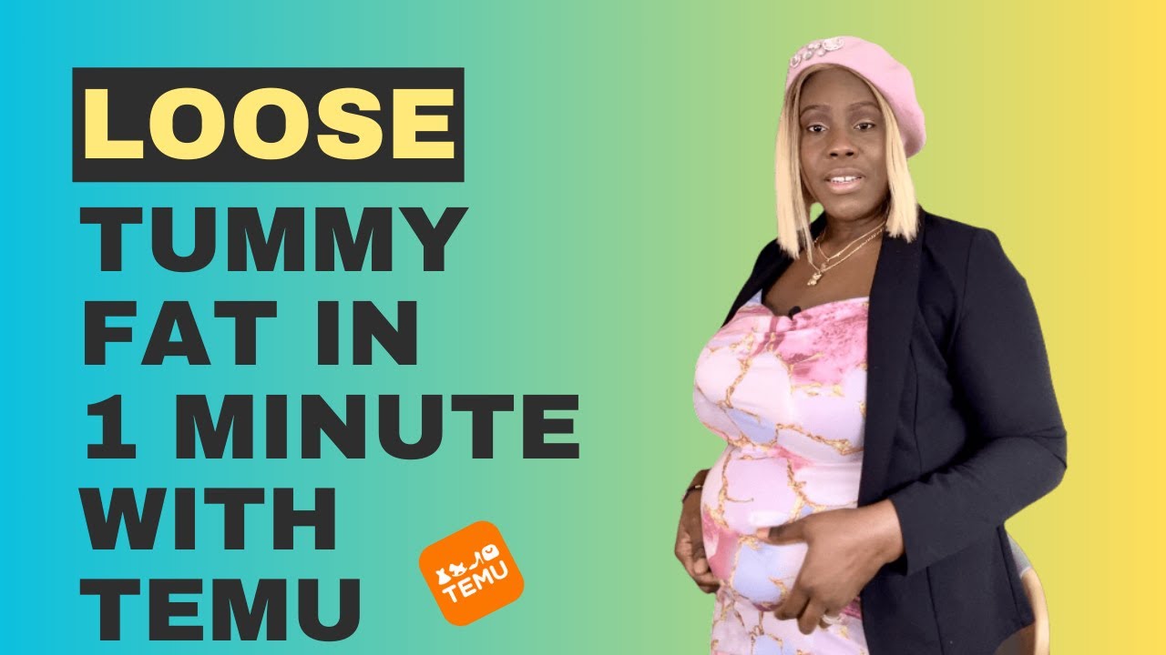 Loose TUMMY FAT IN 1 MINUTE WITH TEMU / Temu Haul - YouTube
