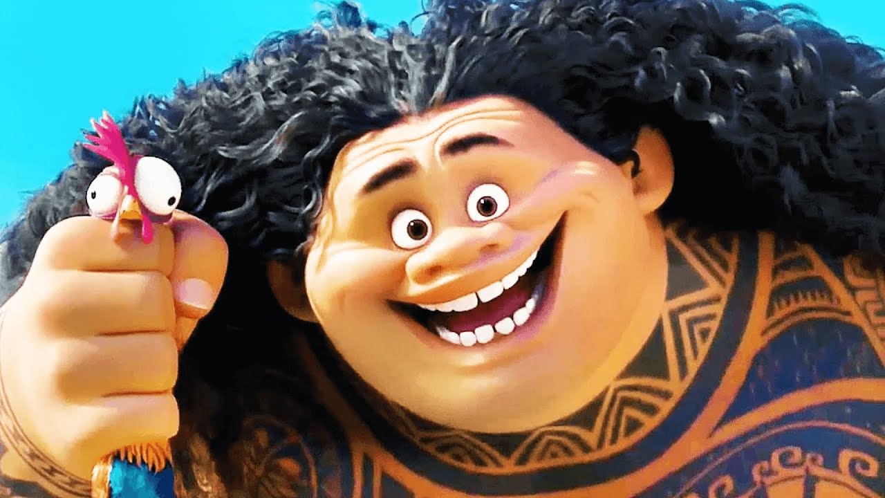 Maui Traps Moana Scene | MOANA (2016) Movie CLIP HD - YouTube