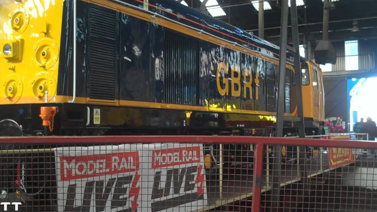 GBRF Class 20 Barrow Hill Model Rail Live HD 1080p - YouTube