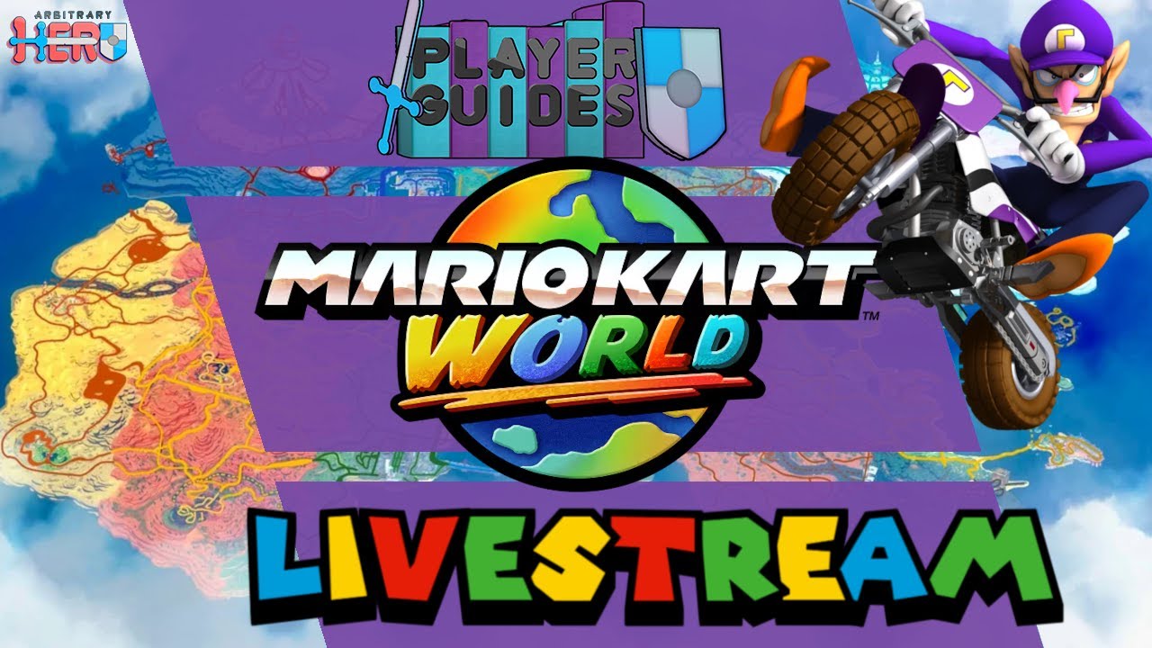 Waluigi Wednesday: Mario Kart World Livestream - YouTube