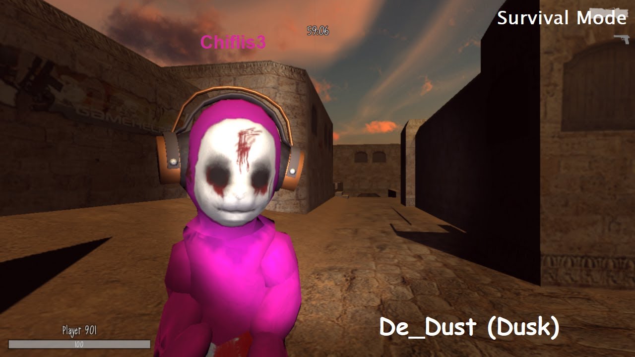 Slendytubbies 3: Awakening - Survival Mode | De_Dust (Dusk) - YouTube