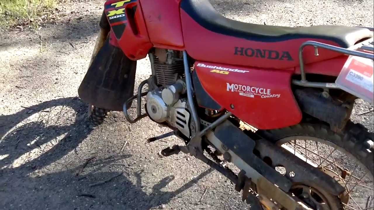 On Anderleigh Road - Honda CTX200 from Cooloola Farm - YouTube