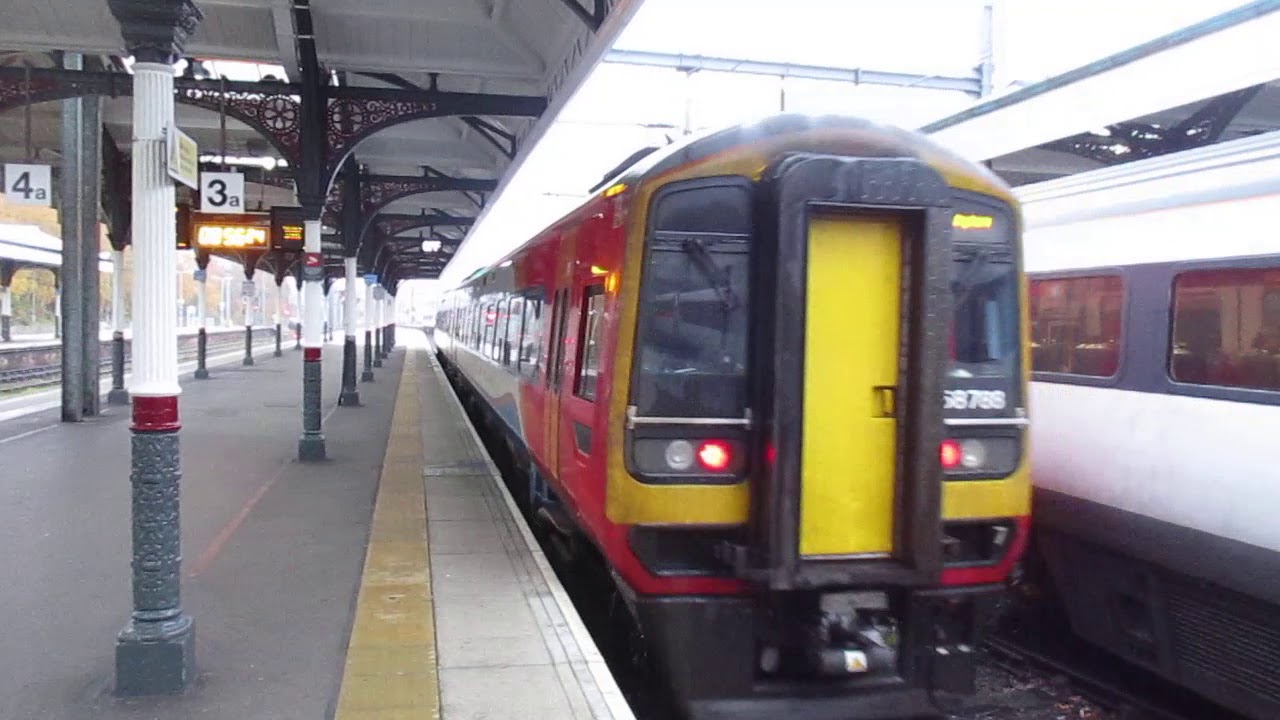EMR Regional Class 158788 Departing Norwich - YouTube