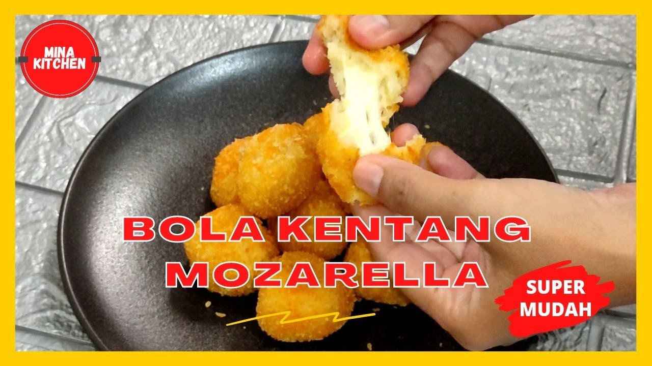Cara Membuat Bola Kentang Mozarella - YouTube
