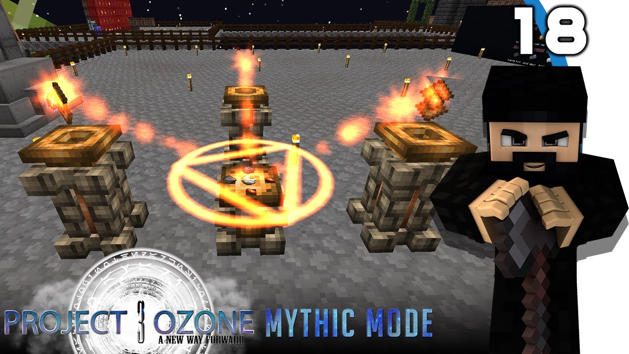[Minecraft] Project Ozone 3 MYTHIC #18 - Glimmer Crystal [FR] - YouTube