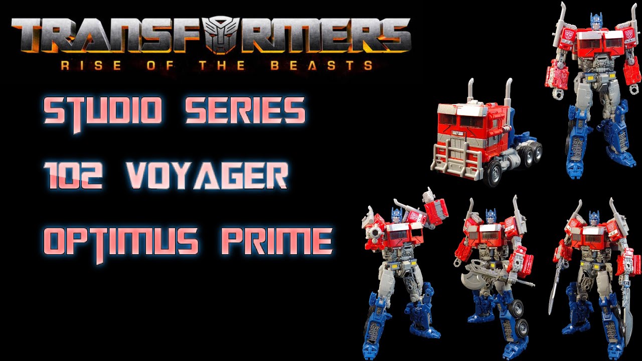 Transformers Studio Series Voyager Class 102 Rise of the Beasts Optimus ...